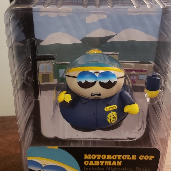 South Park | Other | South Park Motorcycle Cop Cartman Collectible ...